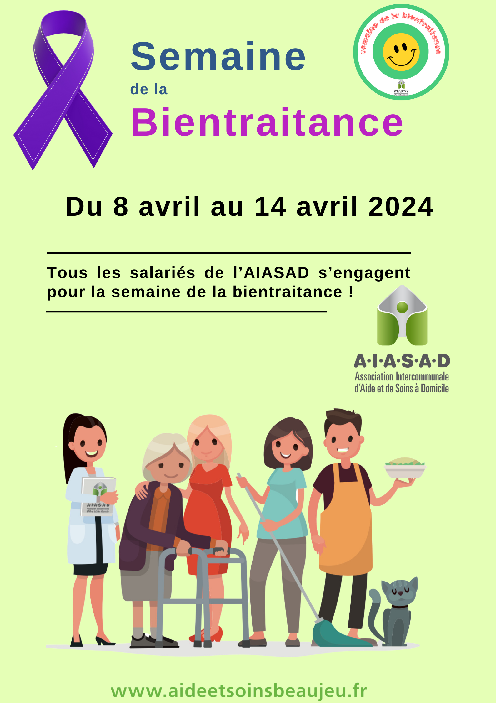 Un succès pour notre première édition de la semaine de la bientraitance ...